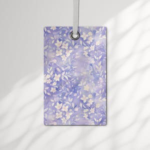 Lavender Watercolor Floral Digital Paper Purple Watercolor Printable ...