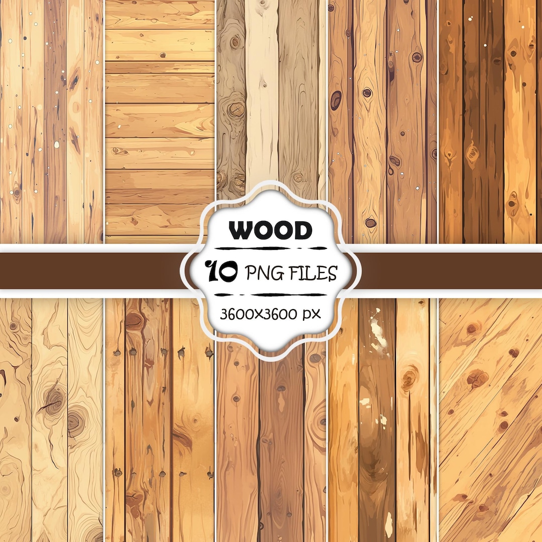 Wood Digital Paper Wood Printable Paper Wood Pattern Wood Background ...