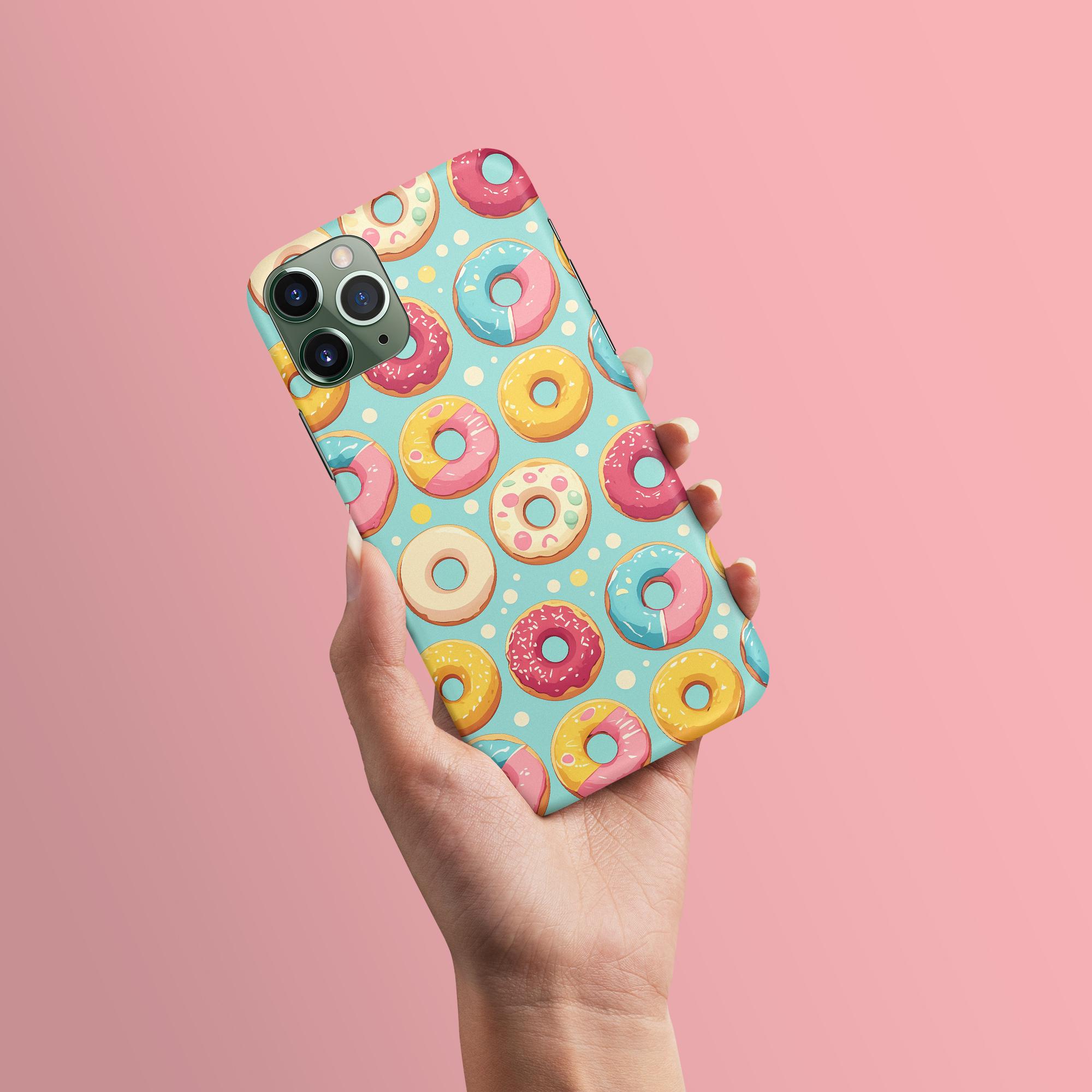 Pastel Donut Digital Paper Donut Seamless Pattern Donut Printable Paper ...