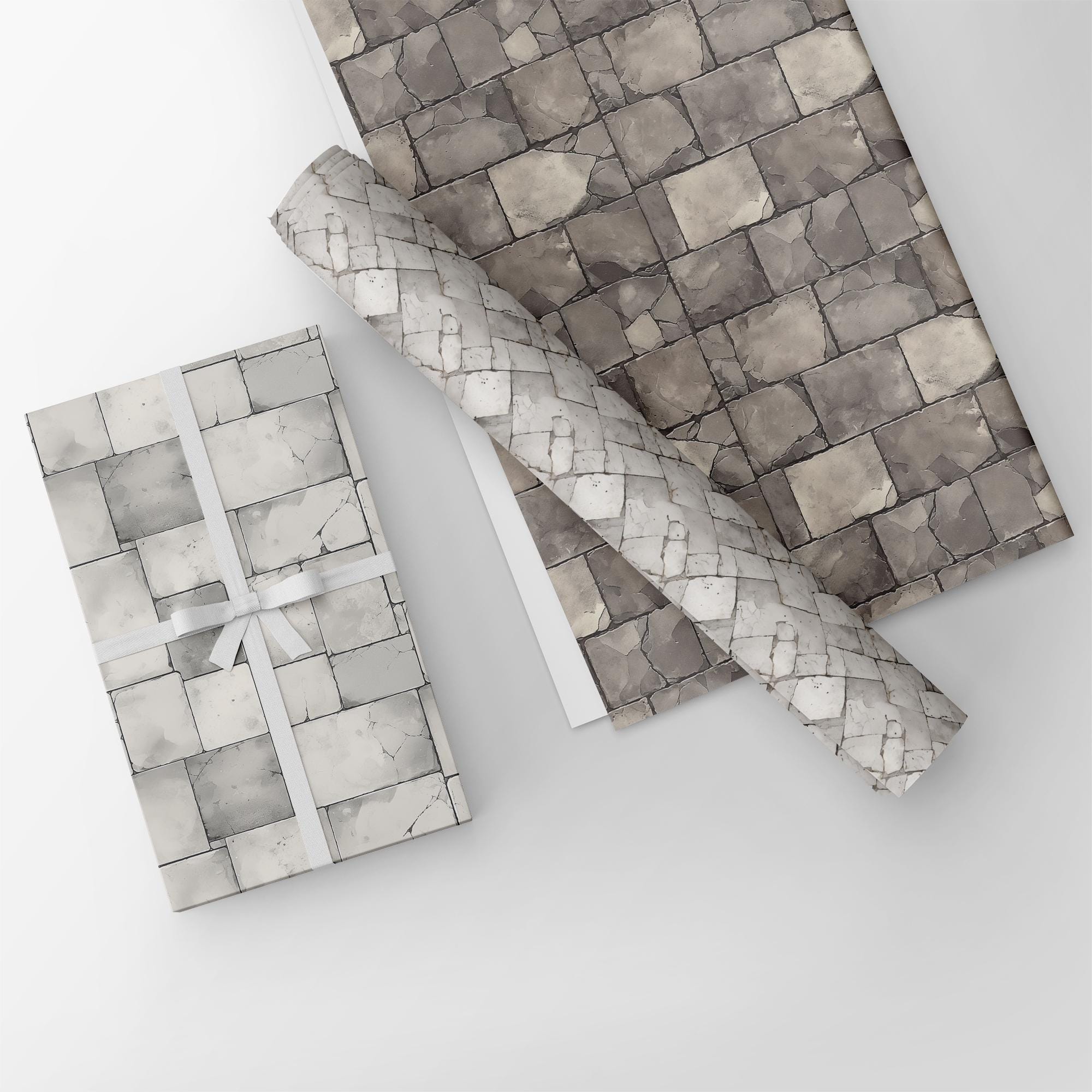 Pavement Digital Paper Sidewalk Printable Paper Pathway Pattern Stone ...