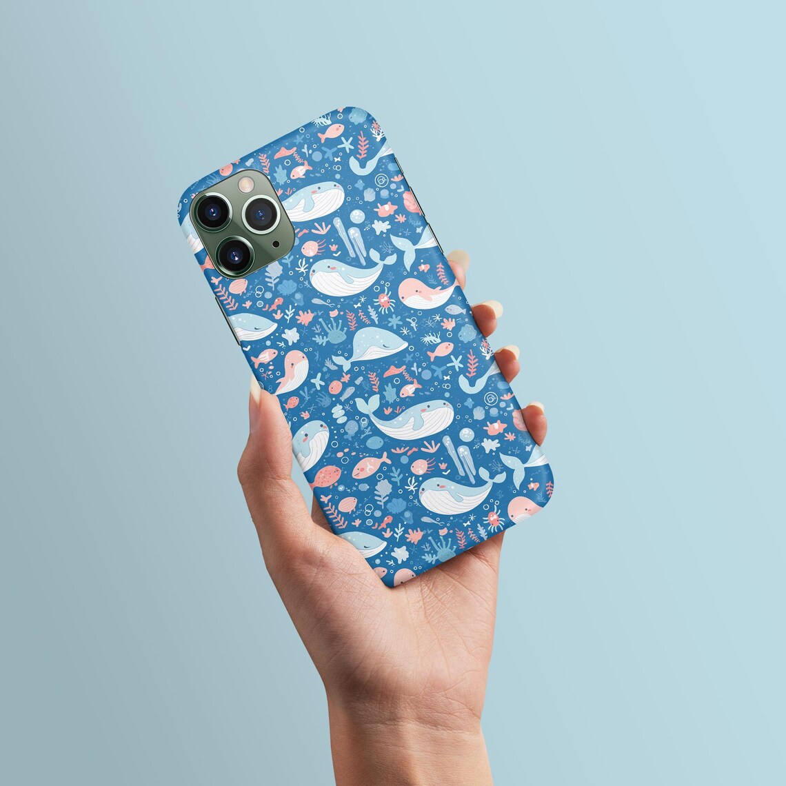 Cute Ocean Digital Paper Ocean Printable Paper Ocean Pattern Ocean ...