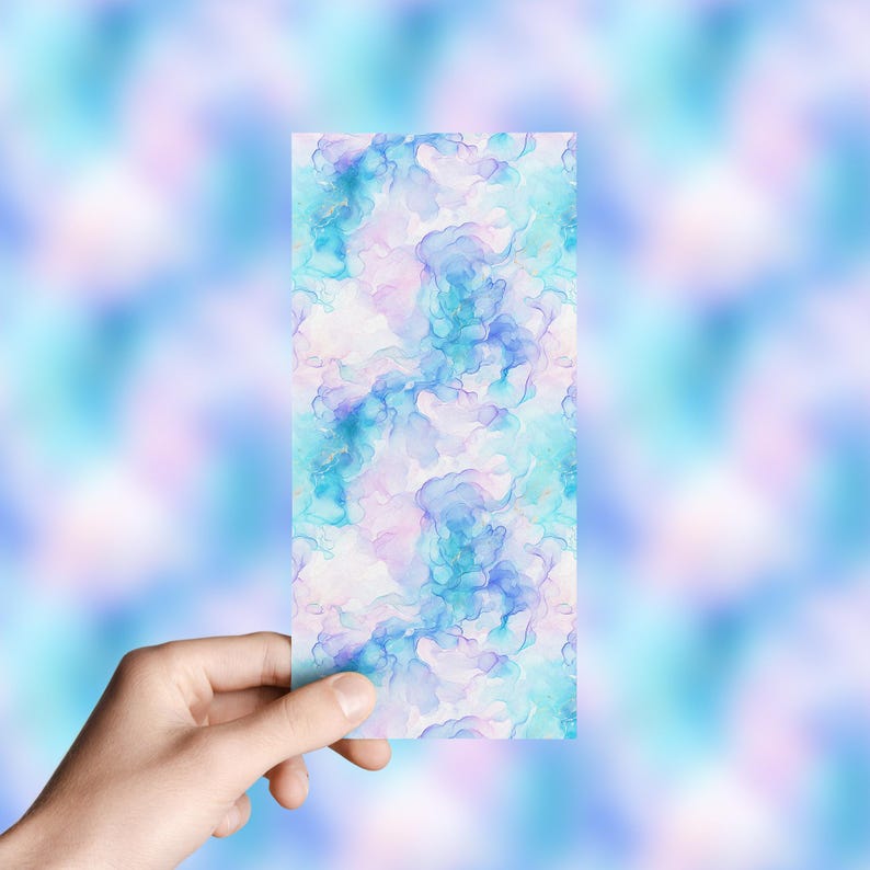 Pastel Alcohol Ink Seamless Pattern Alcohol Ink Digital Paper Pastel ...