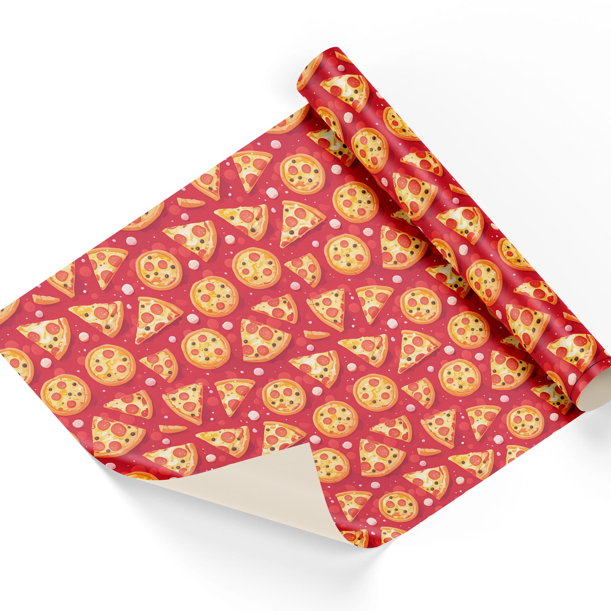 Pizza Digital Paper Pizza Seamless Pattern Pizza Printable Paper Pizza ...