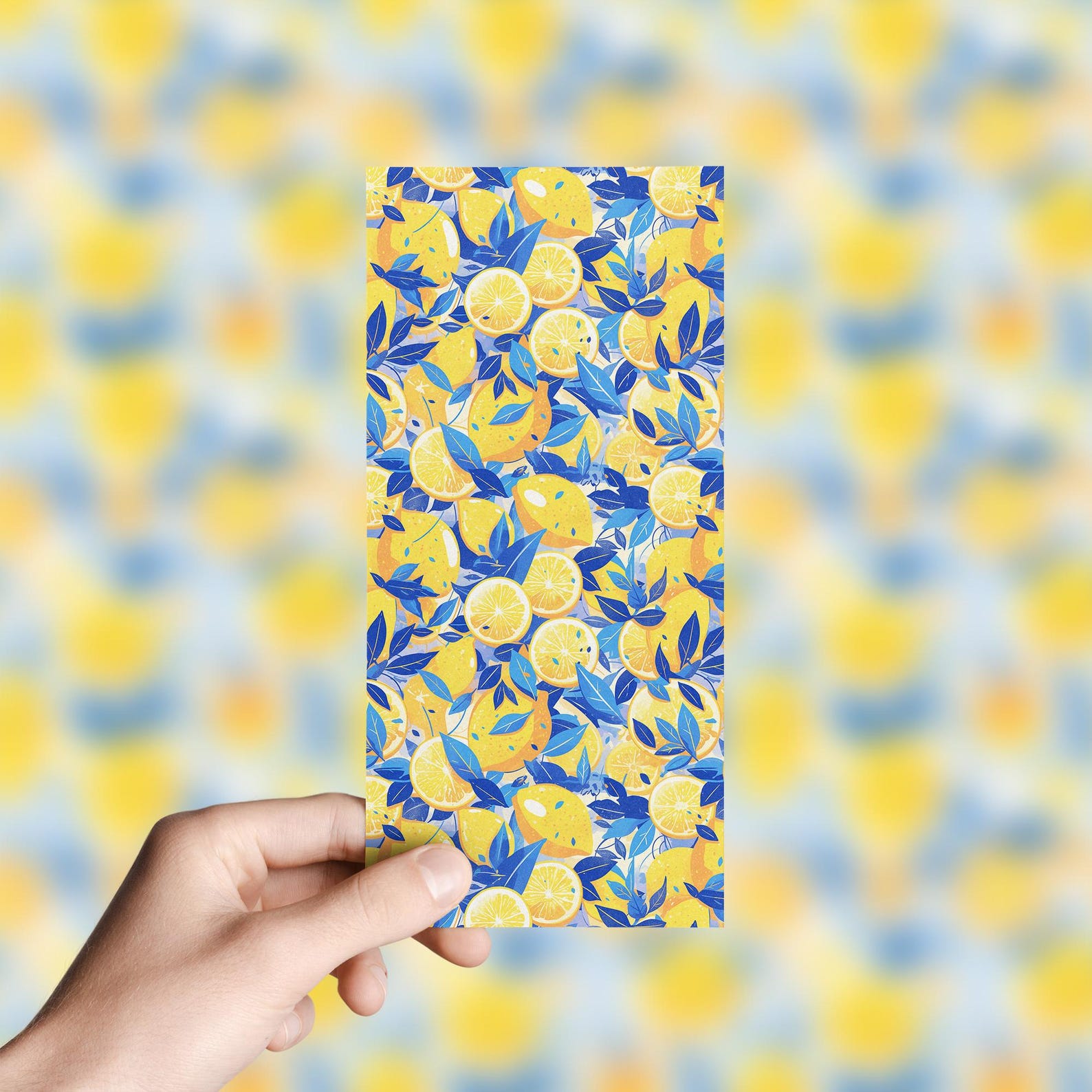 Citrus Digital Paper Lemon Printable Paper Citrus Pattern Lemon ...