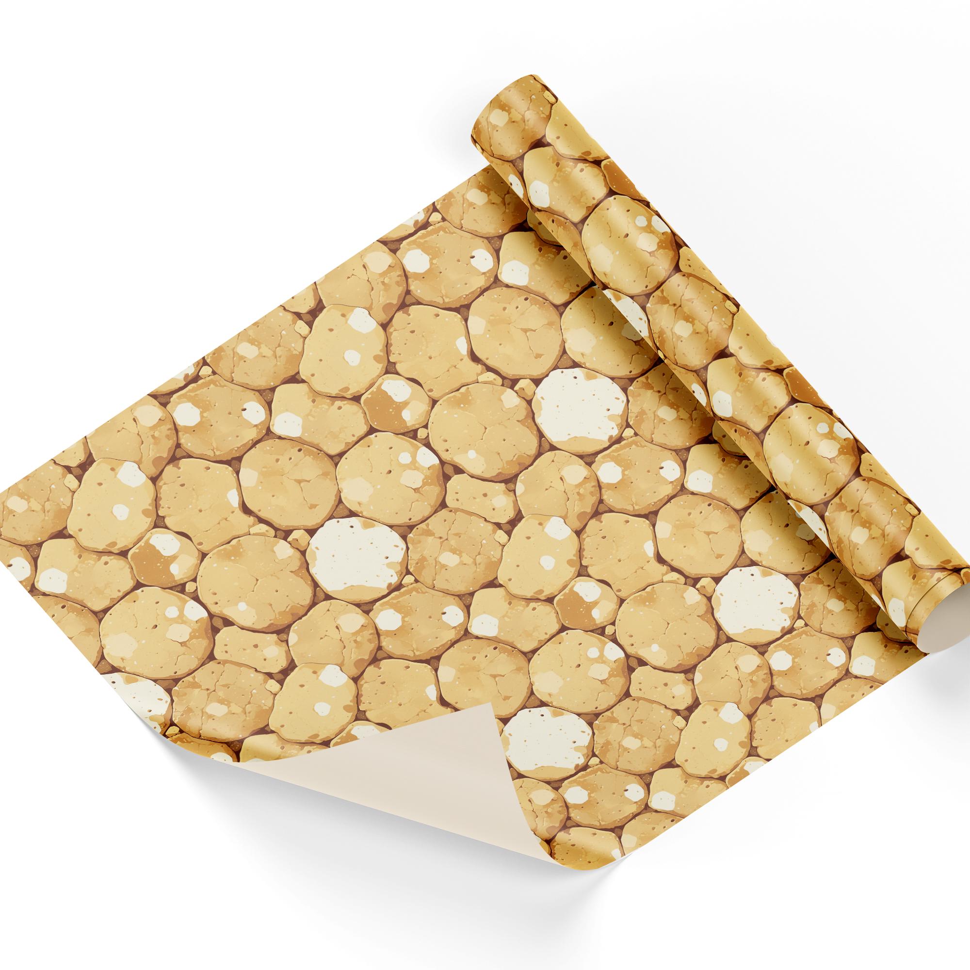 Cookie Digital Paper Cookie Printable Paper Baking Pattern Cookie ...