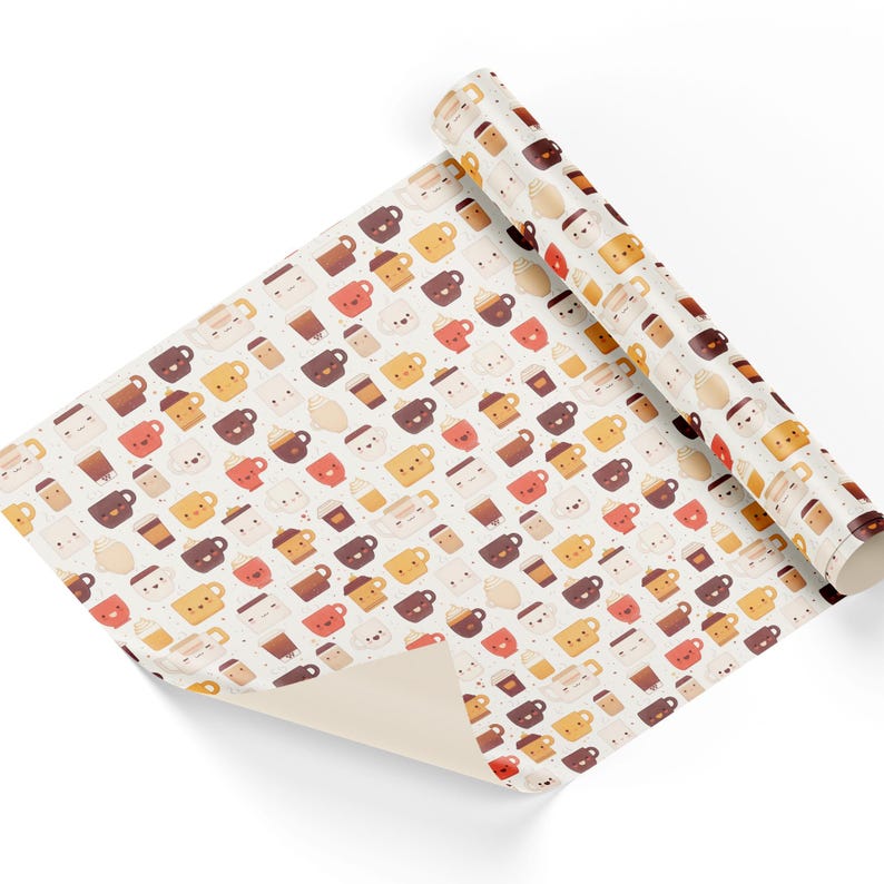 Coffee Digital Paper Coffee Printable Paper Coffee Pattern Coffee ...