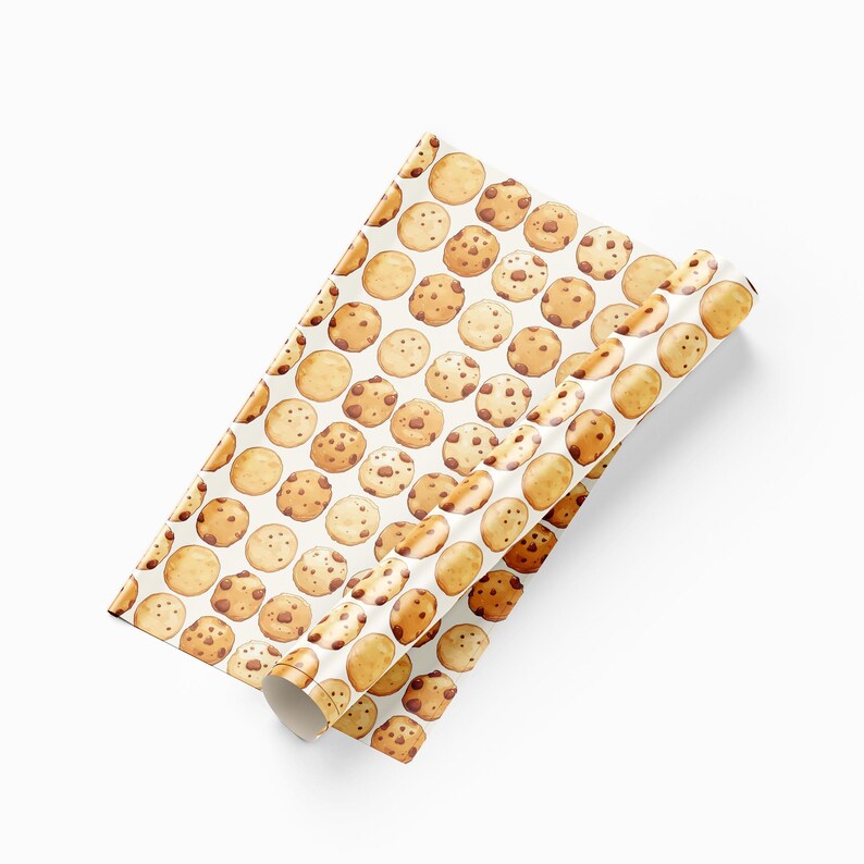 Cookie Digital Paper Cookie Printable Paper Baking Pattern Cookie ...