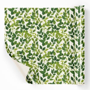 Houseplant Leaves Digital Paper Houseplants Background Leafy Seamless ...