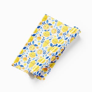 Citrus Digital Paper Lemon Printable Paper Citrus Pattern Lemon ...