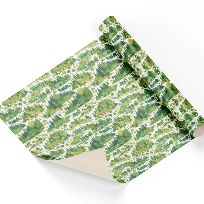 Green Forest Pattern Forest Background Forest Seamless Pattern Green ...