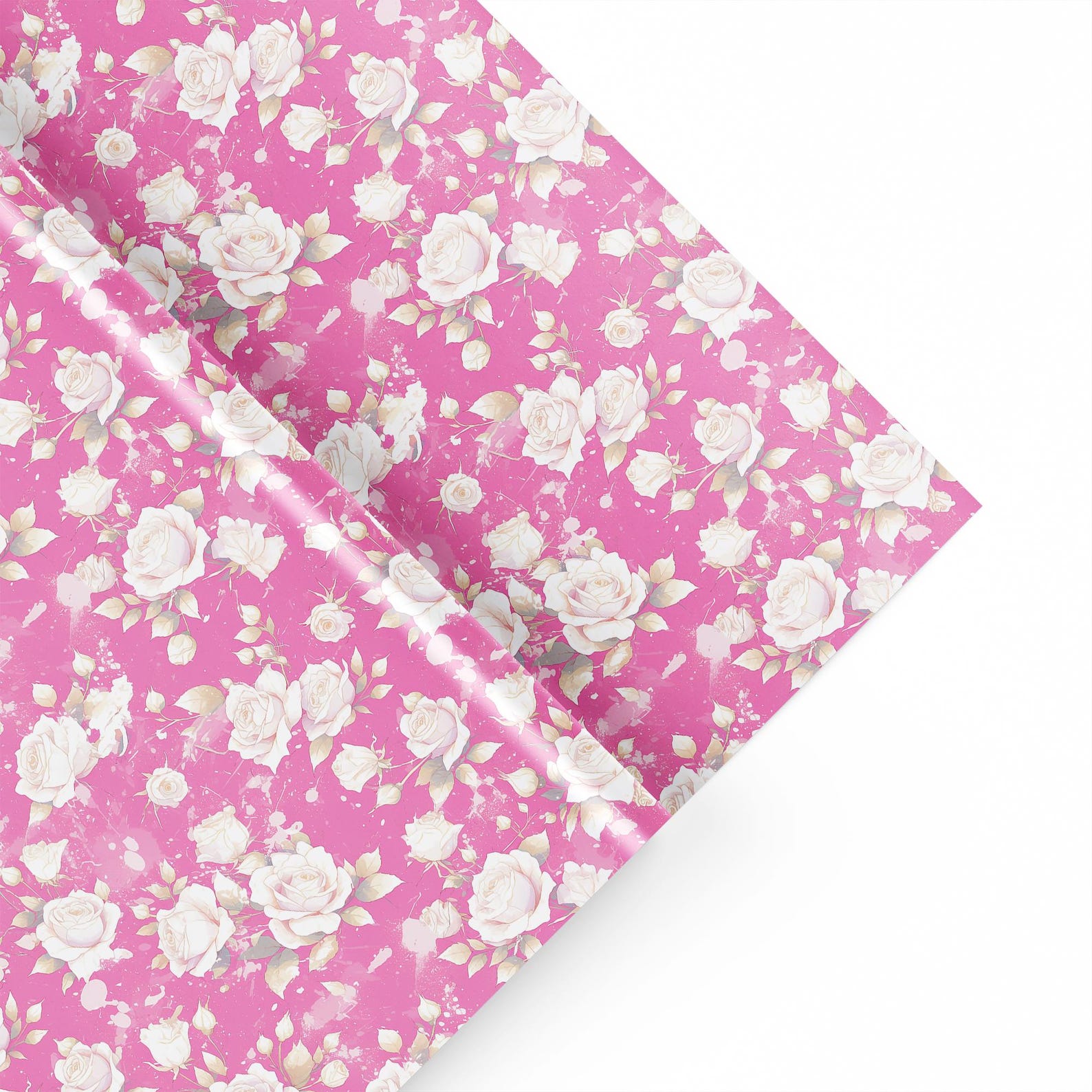 White Rose Printable Paper Rose Pattern Rose Background Rose Seamless ...