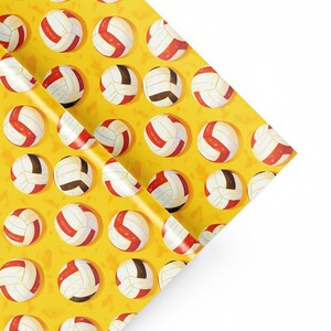 Volleyball Digital Paper Volleyball Seamless Pattern Volleyball ...