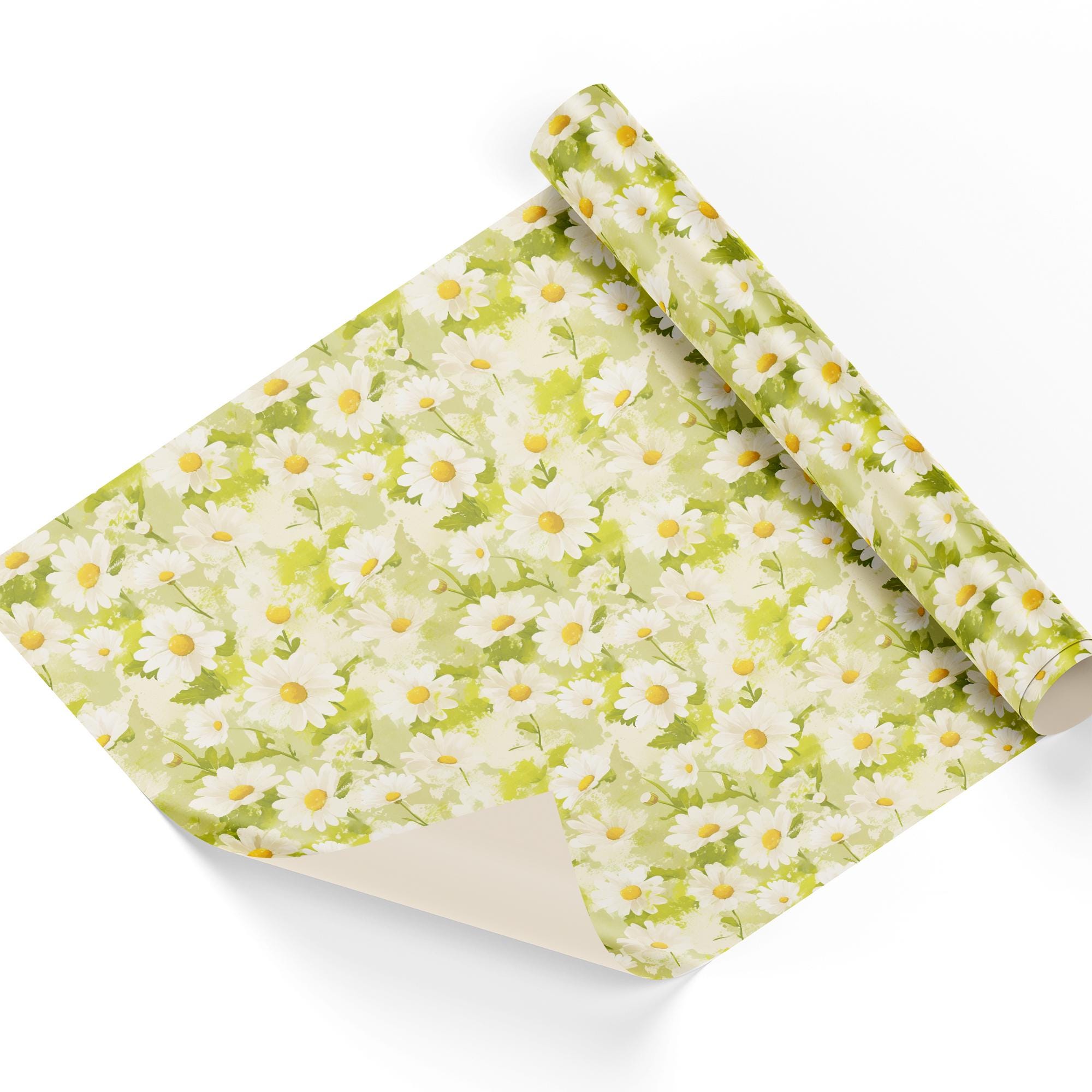 Daisy Digital Paper Daisy Printable Paper Daisy Pattern Daisy ...