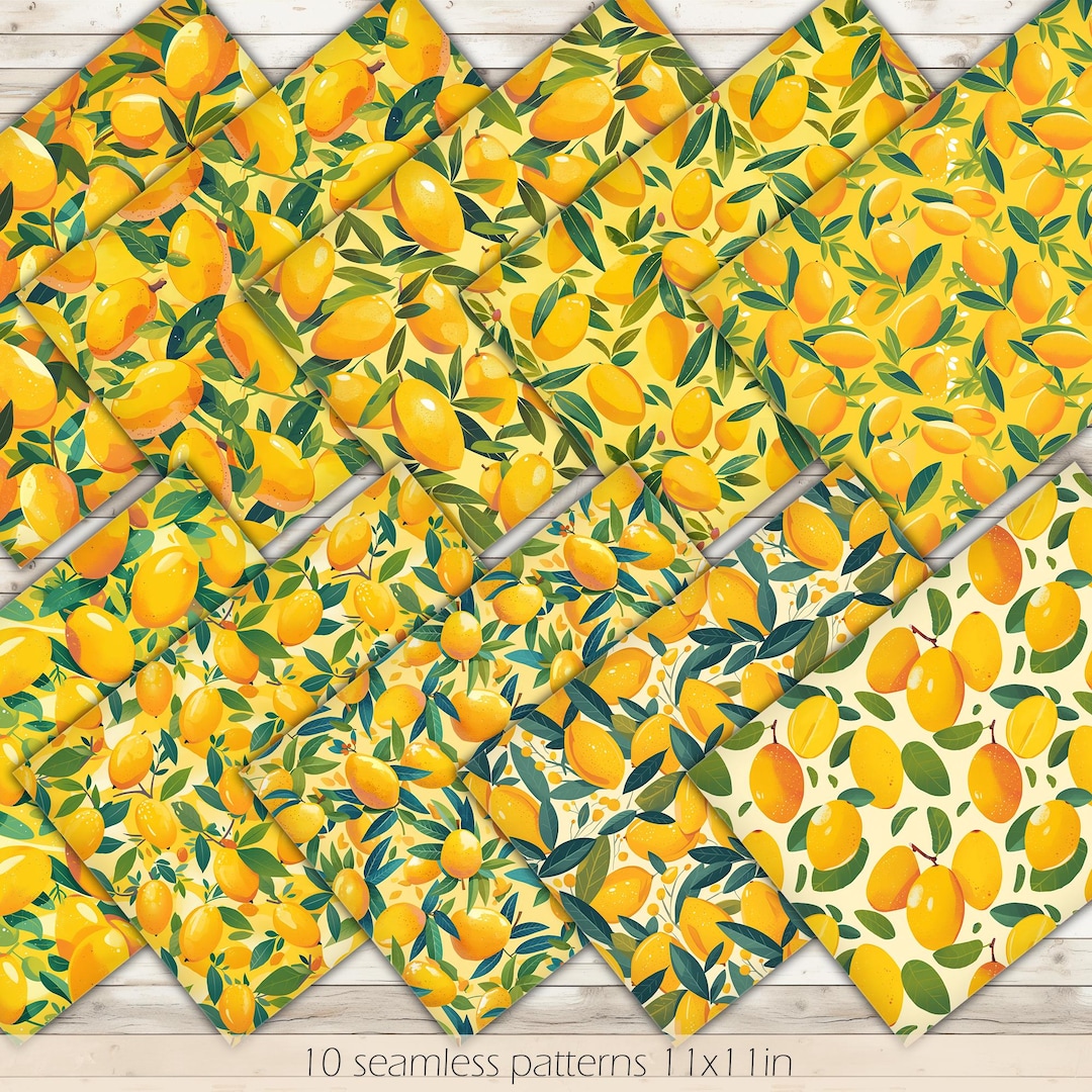 Mango Seamless Pattern Mango Printable Paper Mango Pattern Mango ...