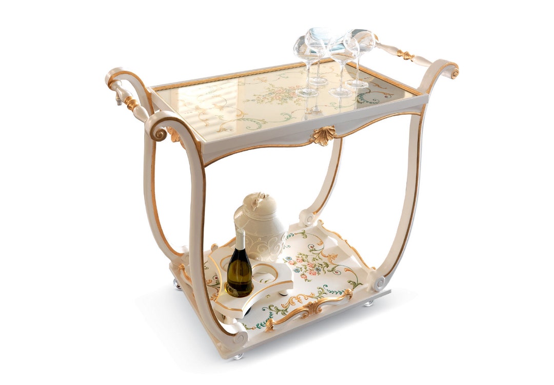 Handmade Food Trolley With Decorations - Etsy