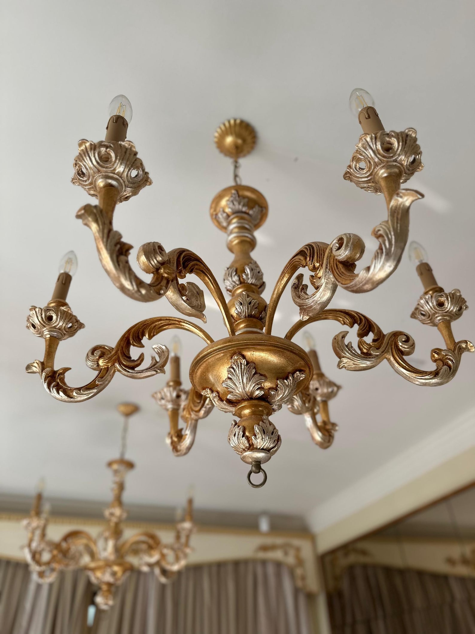 Classic Handmade 6-light Chandelier - Etsy