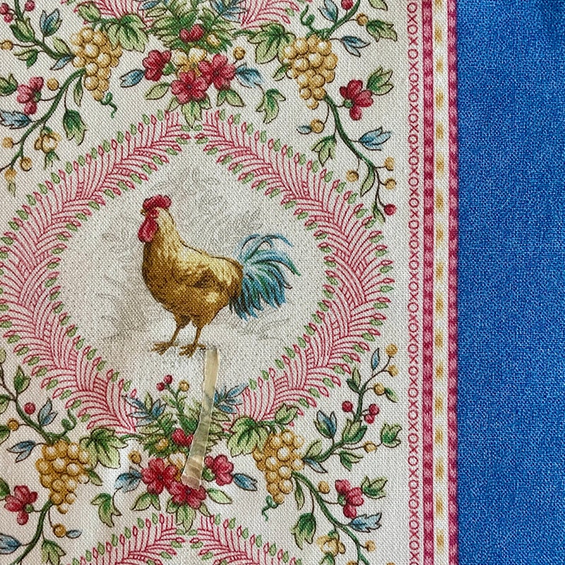 Rooster Fabric - Etsy