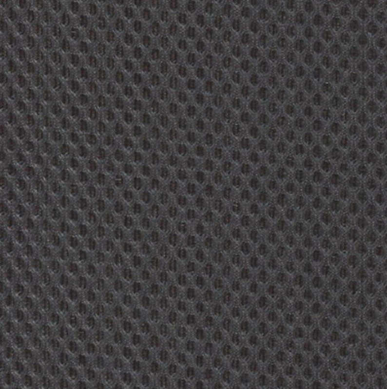 Padded Mesh Fabric DARK GRAY Auto Upholstery Bags Shoes | Etsy