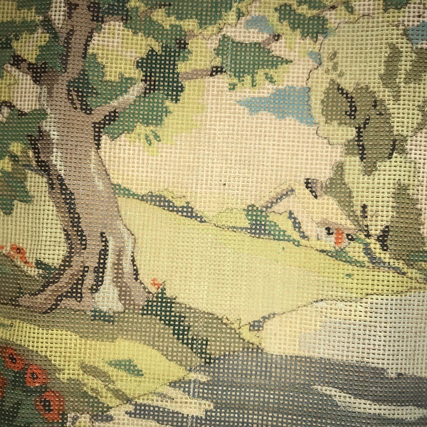 Vintage Needlepoint - Etsy