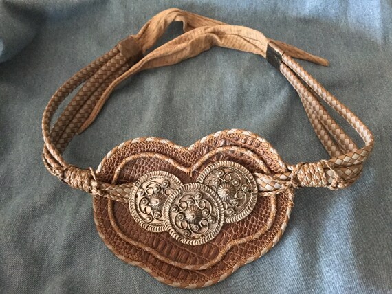 Western Wear Lisandro Sarasola Belt Leather Sash LARG… - Gem
