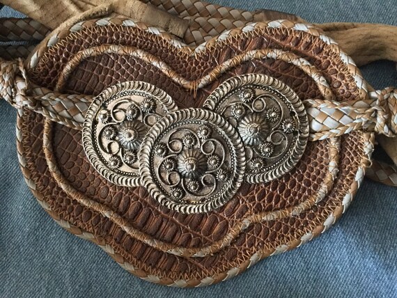 Western Wear Lisandro Sarasola Belt Leather Sash LARG… - Gem