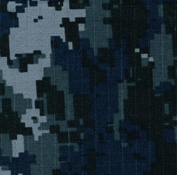 New Navy Blue Digital Camo