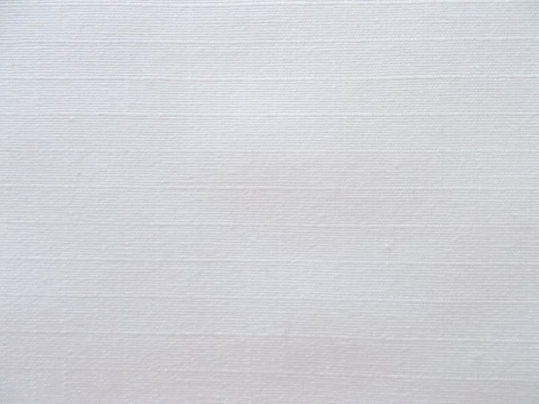 Cotton Ripstop Fabric PURE WHITE Tear Resistant Breathable for Apparel ...