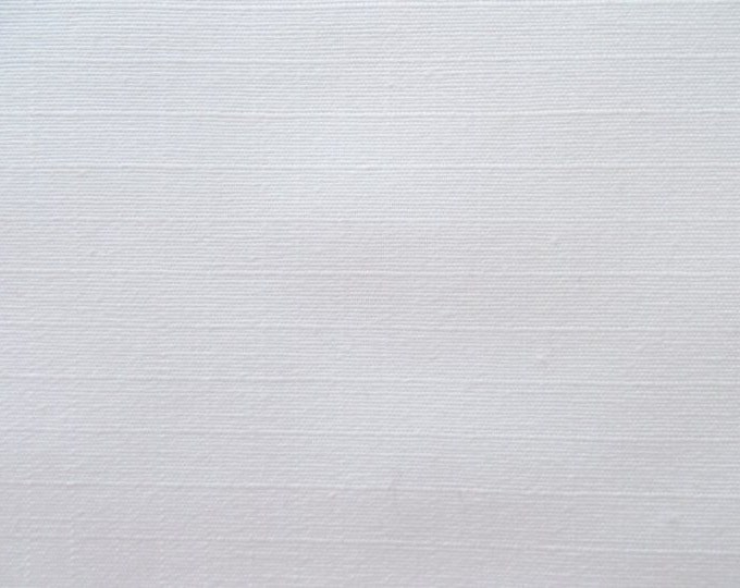 Cotton Ripstop Fabric PURE WHITE Tear Resistant Breathable for Apparel ...