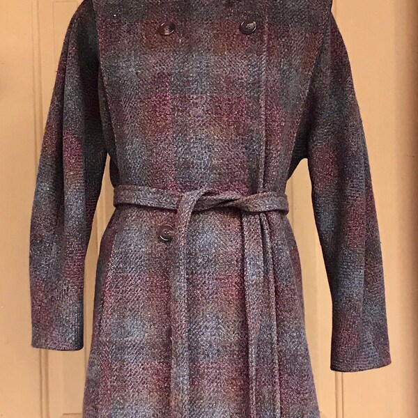 Wool Tweed Coat - Etsy