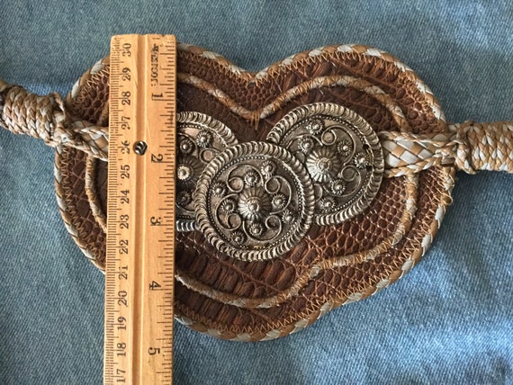 Western Wear Lisandro Sarasola Belt Leather Sash LARG… - Gem