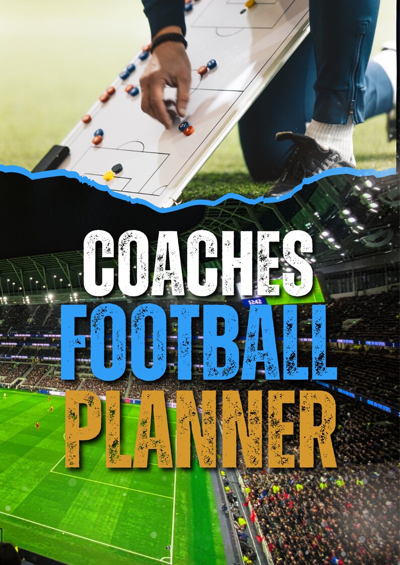 A4 Hardback Book Coaches Football Planner Sports Planner Fixtures ...