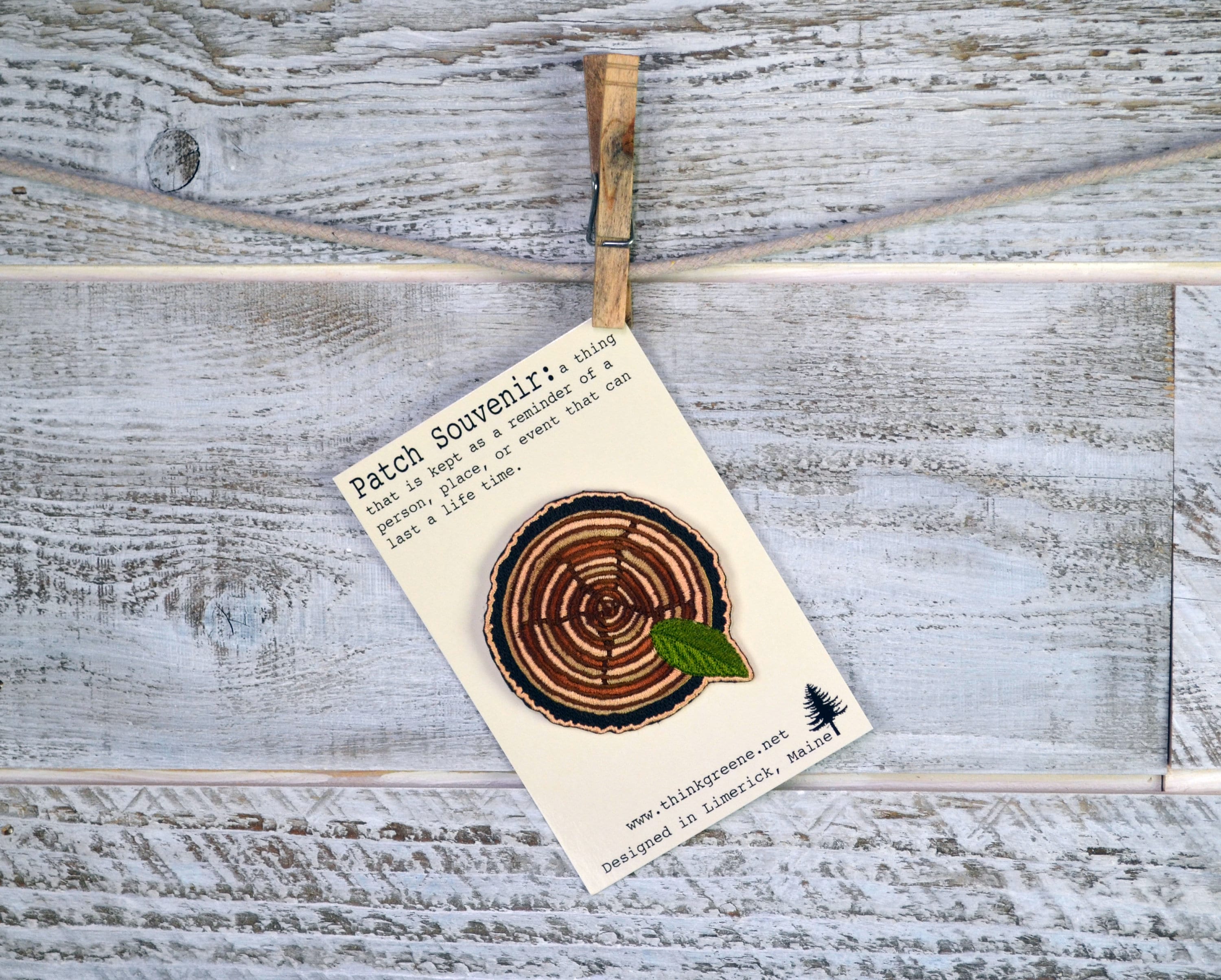 Stump Tree Wood Nature Patch Outdoor Patch Hiking Patch | Etsy