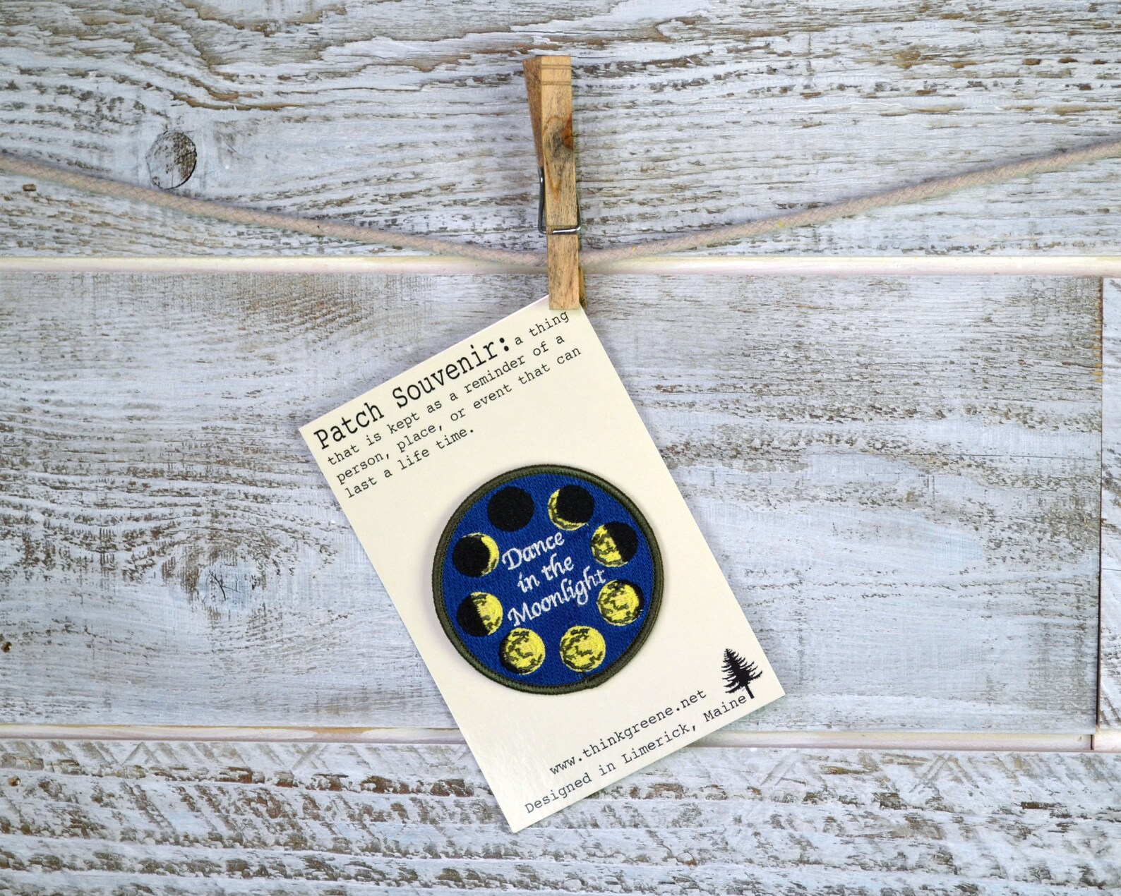 Embroidered Patch, Moon Patch, Iron on Patch, Sew on Patch, Circle ...
