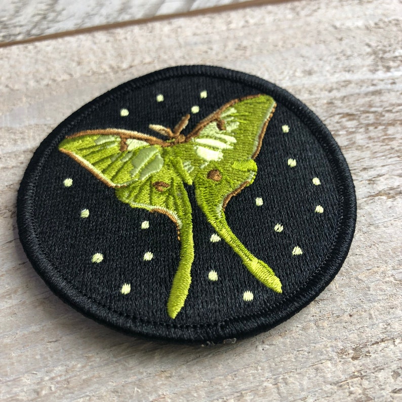 Luna Moth Patch Nature Patch Explore Patch Backpack Patch - Etsy UK