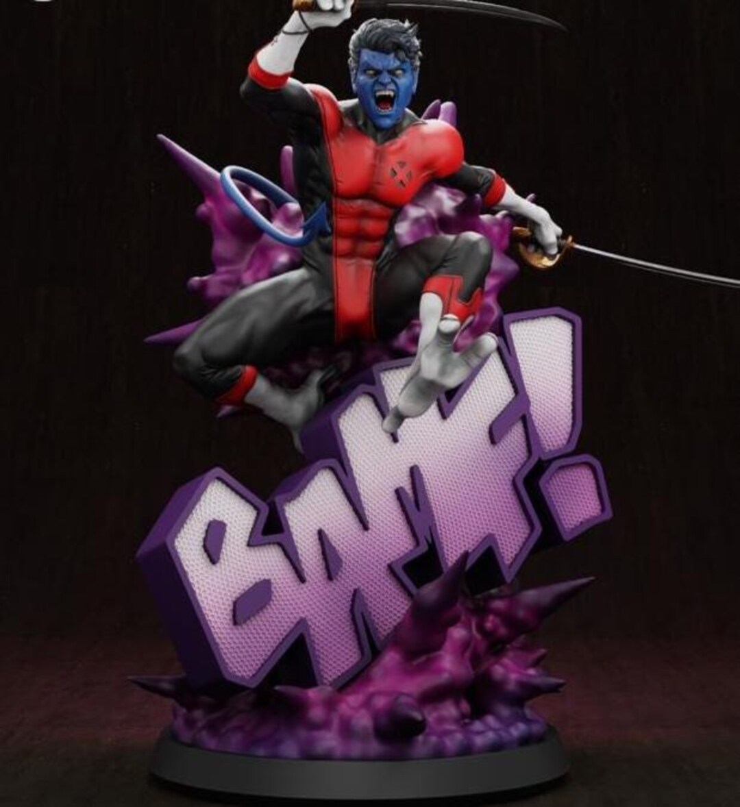 Nightcrawler, Hero, High Quality STL File for 3D Printers - Etsy