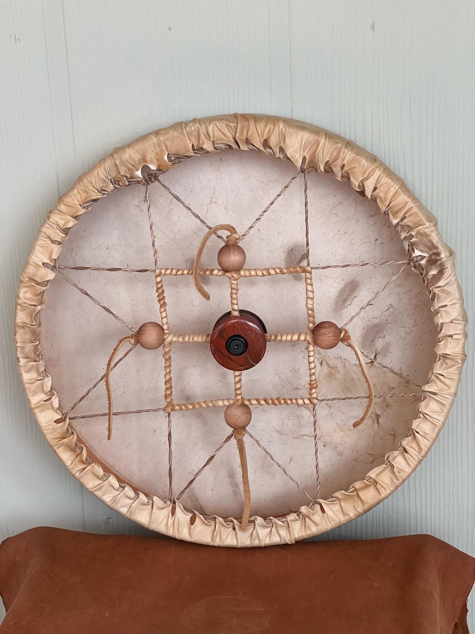 Medicine Wheel Shaman Frame Drum - Made With Honor in a Sacred and ...