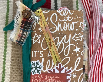 Unique Keepsake Christmas Junk Journal, December Daily Documenting ...