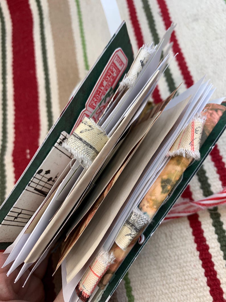 Unique Keepsake Christmas Junk Journal, December Daily Documenting ...