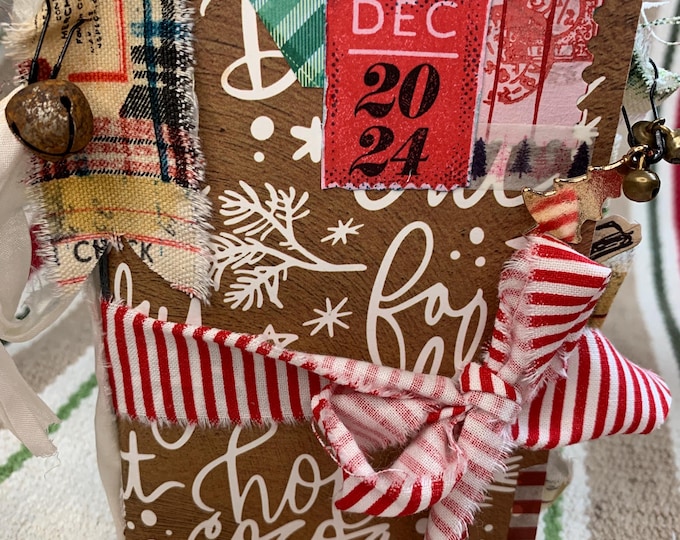 Unique Keepsake Christmas Junk Journal, December Daily Documenting ...