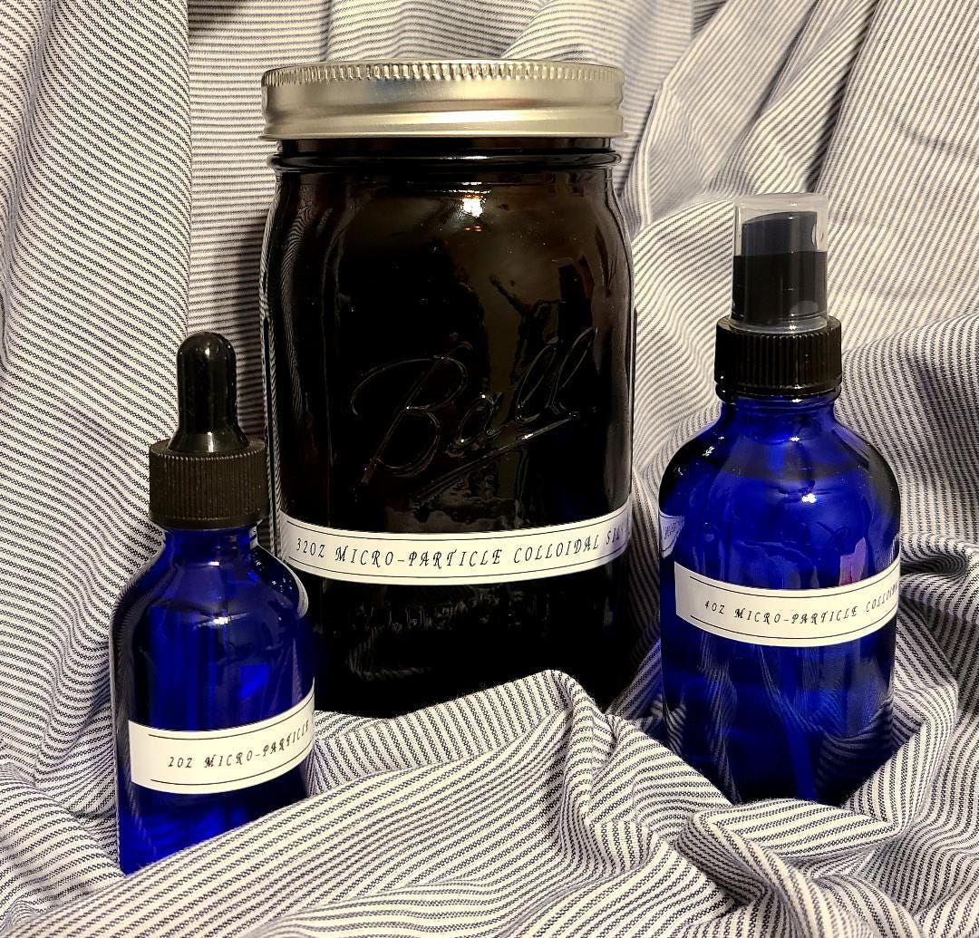 Micro-particle | Colloidal Silver | Available in 3 Sizes - Etsy