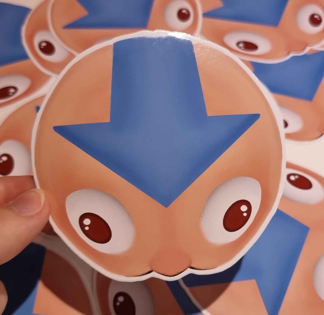 Avatar the Last Airbender Vinyl Sticker - Etsy