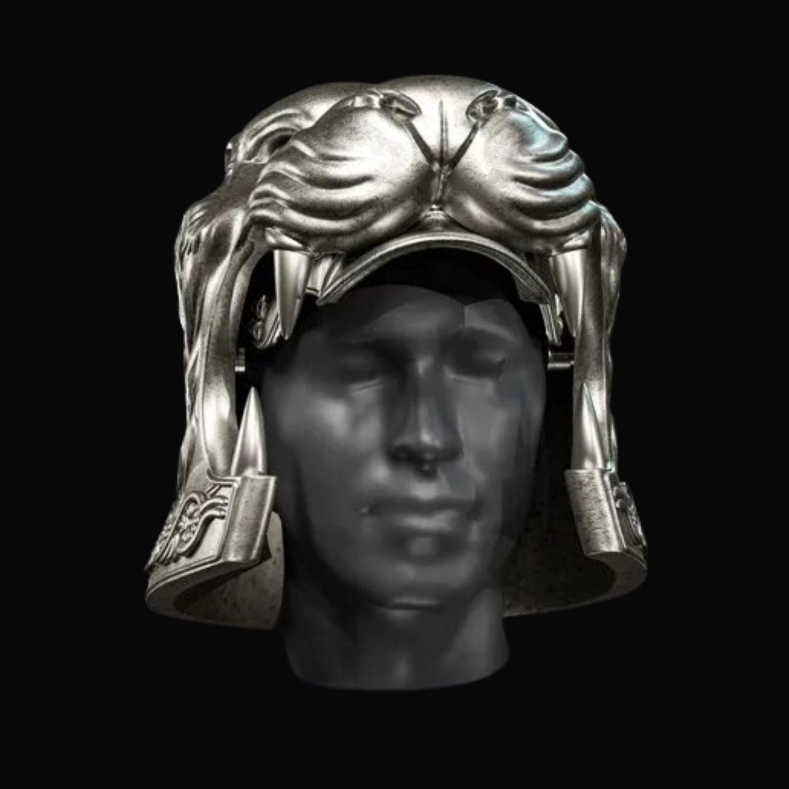 Tigris of Gaul Gladiator Mask | Ancient Gladiator Replica Mask ...