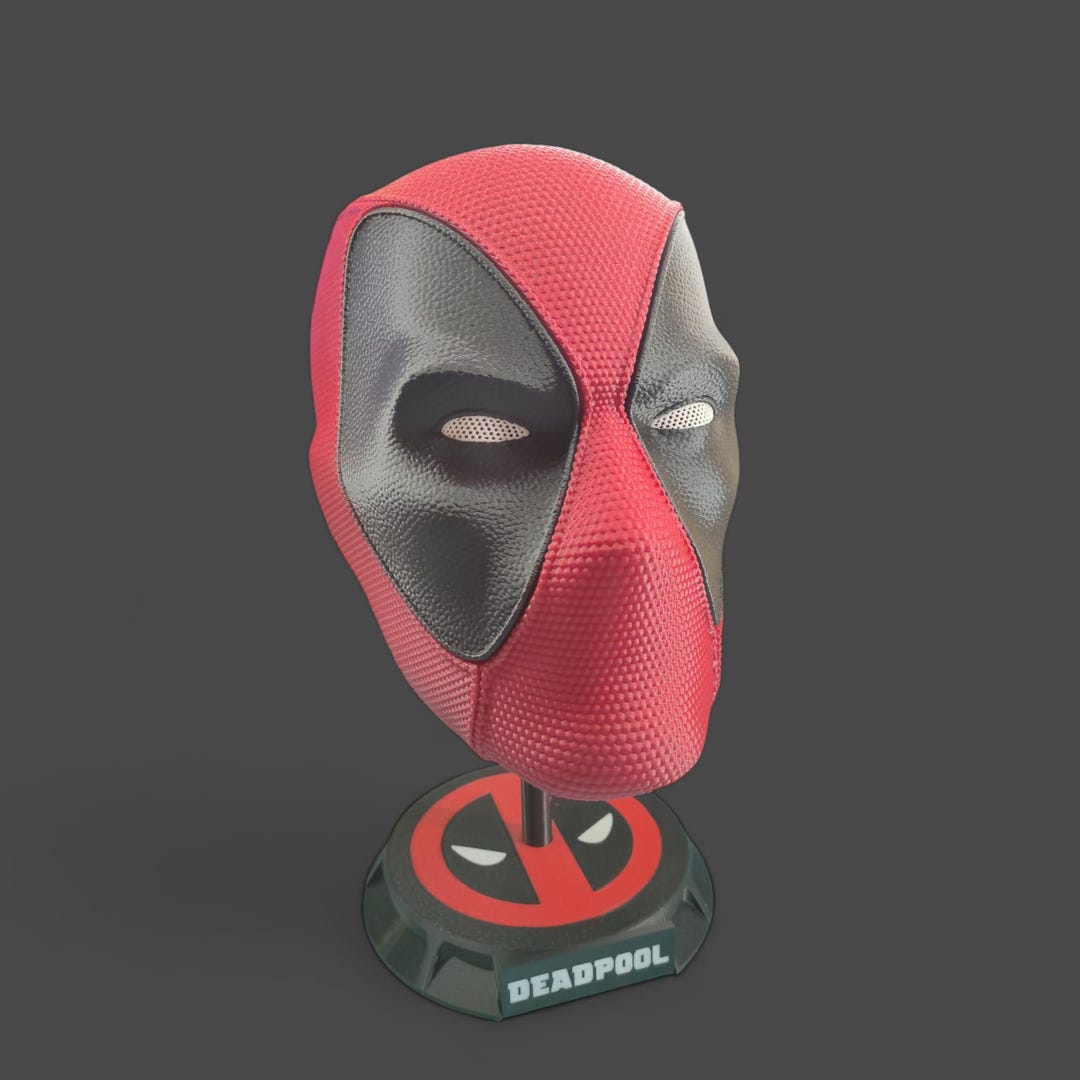 Deadpool 3 Movie Mask/helmet 3D Printed Marvel Prop Cosplay & Costume ...
