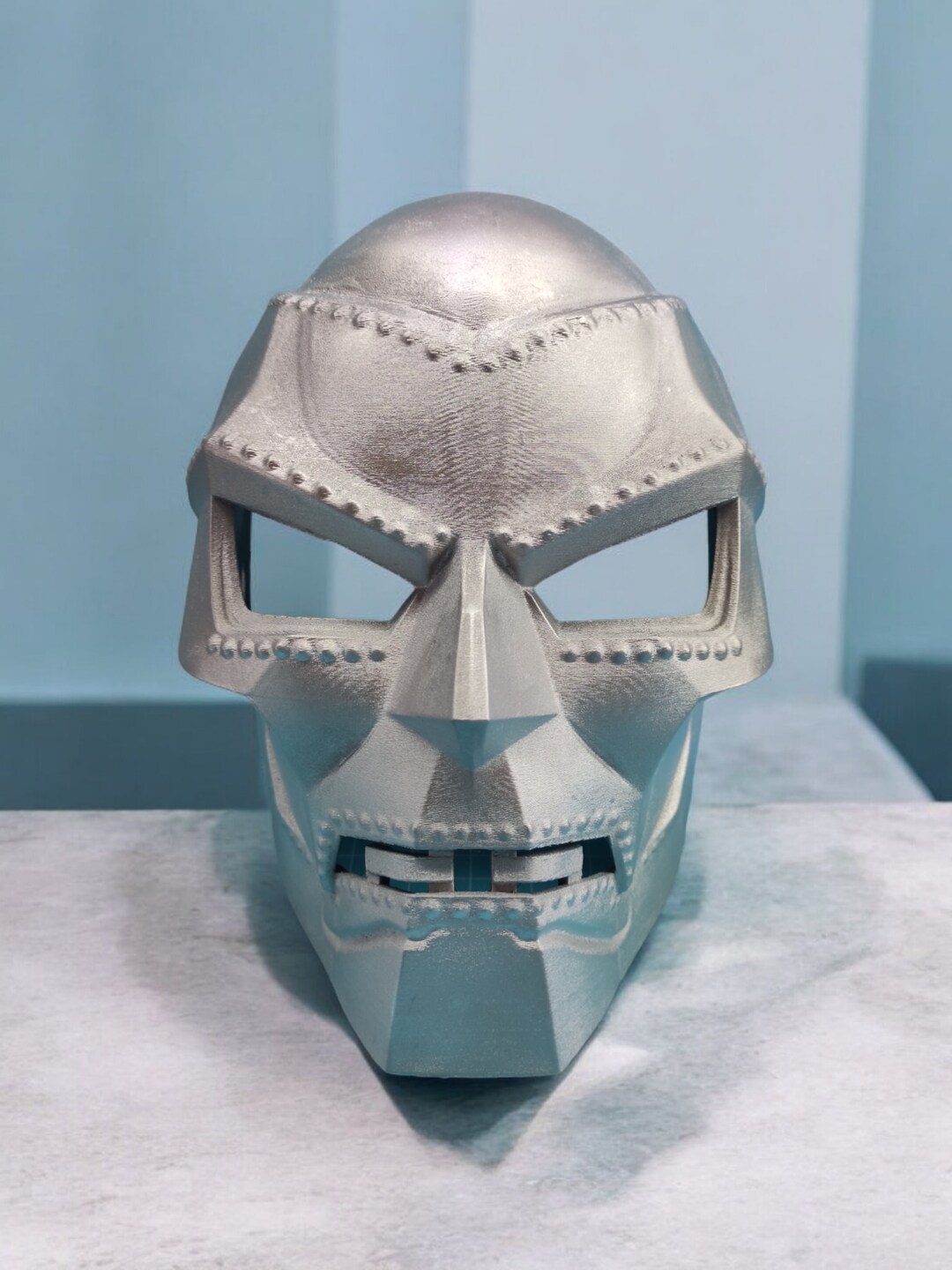 Dr Doom Mask Robert Downey Jr Marvel Cosplay Mask Fantastic 4 Dr. Doom ...