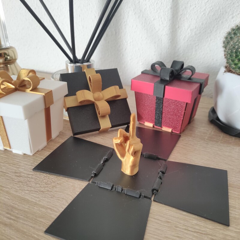 Middle Finger in a Box - Etsy UK