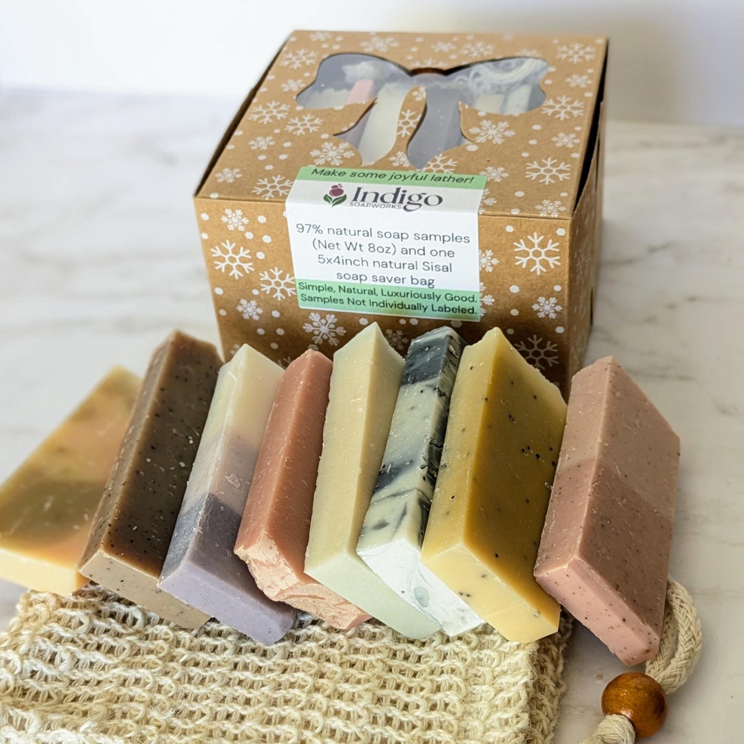 Holiday Soap Samples Gift Set! - Handmade for Body and Face, 8-ounces ...