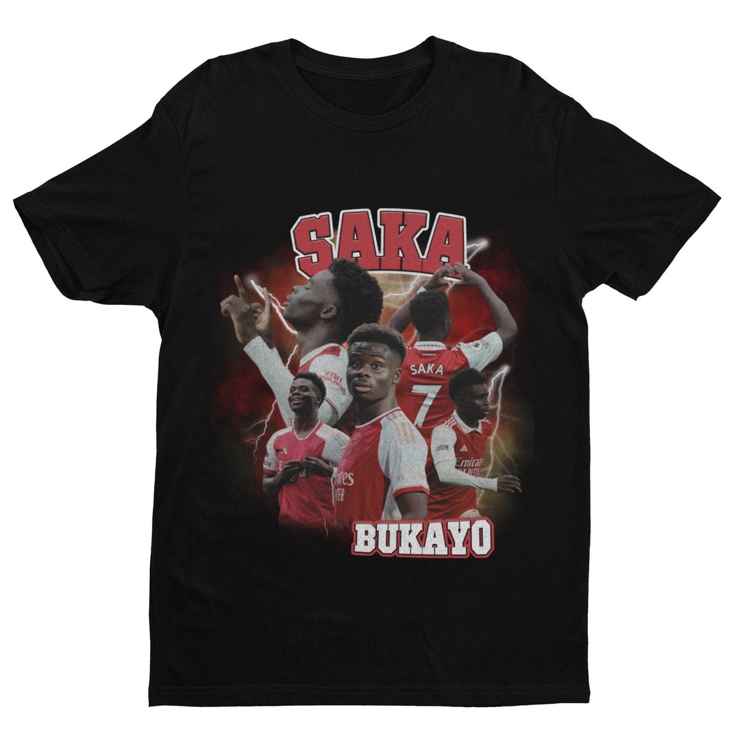 Bukayo Saka Homage | Arsenal T Shirt | AFC | Football | Soccer ...