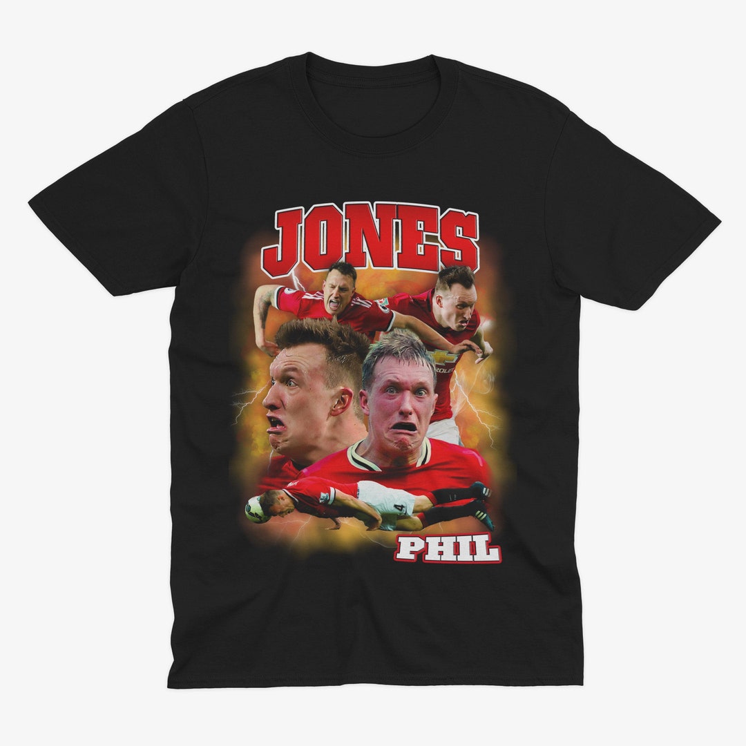Phil Jones Funny Homage | Manchester United T Shirt | MUFC | Football ...