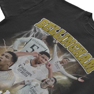 Jude Bellingham Homage Real Madrid T Shirt RMFC Football Soccer Madrid ...