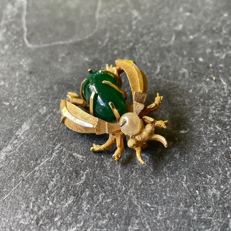Beetle Brooch - Etsy